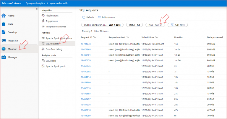 Getting Started with Azure Synapse Analytics SQL Serverless